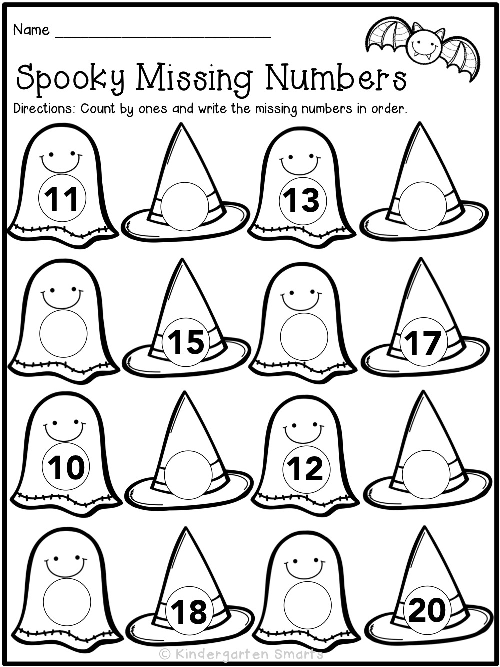 Free Printable Halloween Worksheets For Kindergarten Printable Worksheets