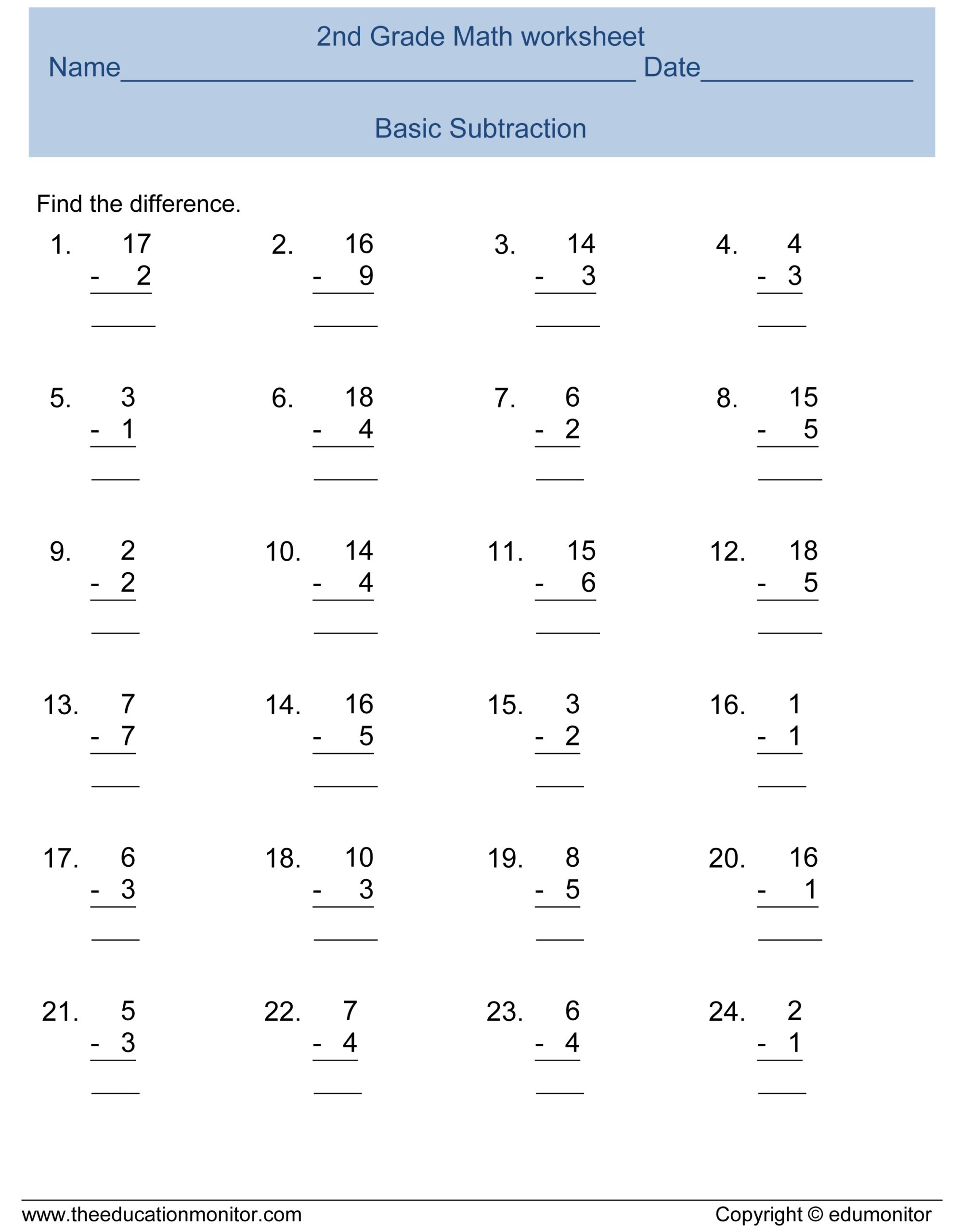 Free Printable Worksheets For 2nd Grade Printable Worksheets Free Printable Worksheets For 2nd Grade Printable Worksheets