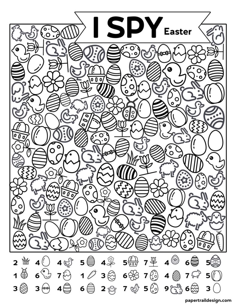 Free Printable I Spy Worksheets - Printable Worksheets