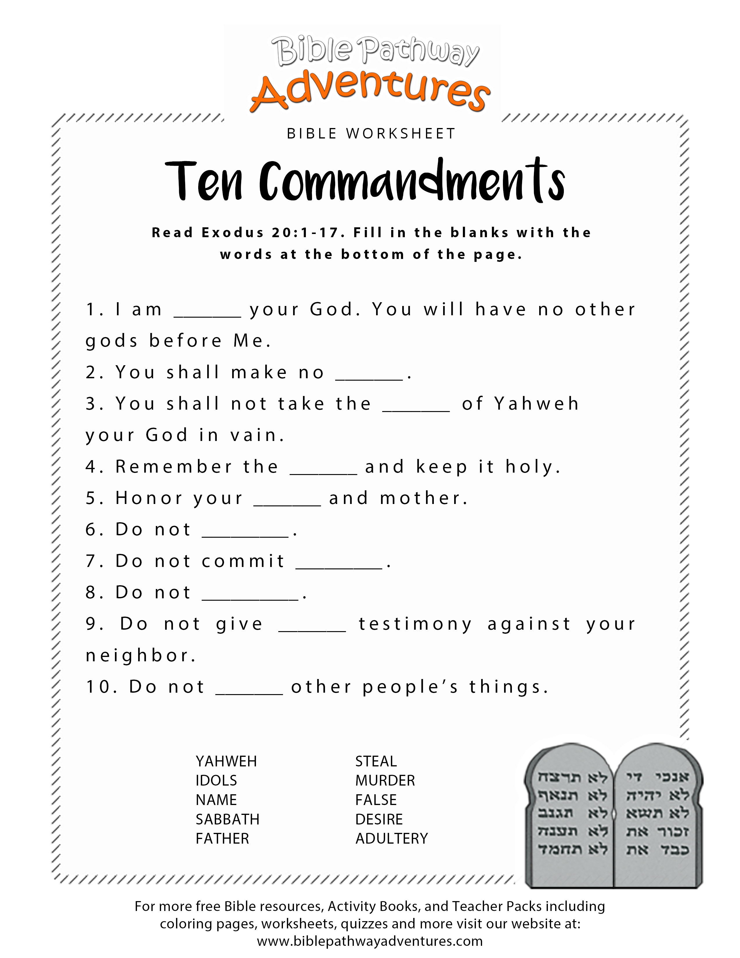 Exodus Bible Study Guide